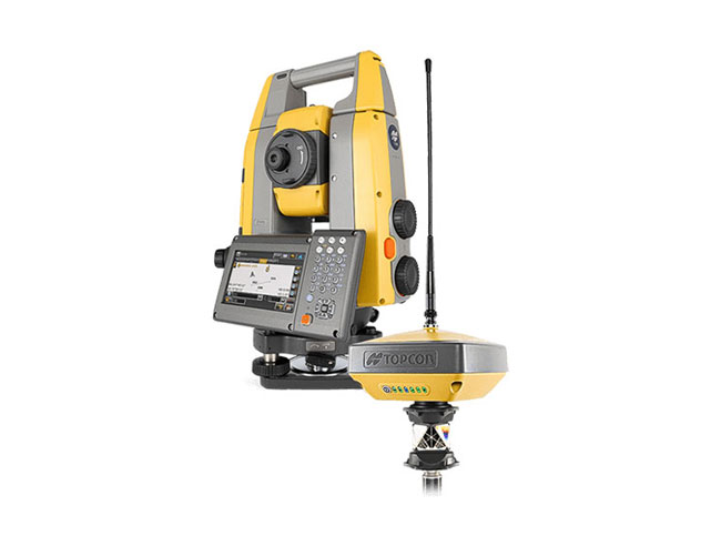 Hybrid Positioning beinhaltet die Nutzung von GNSS und Robotik-Totalstationen