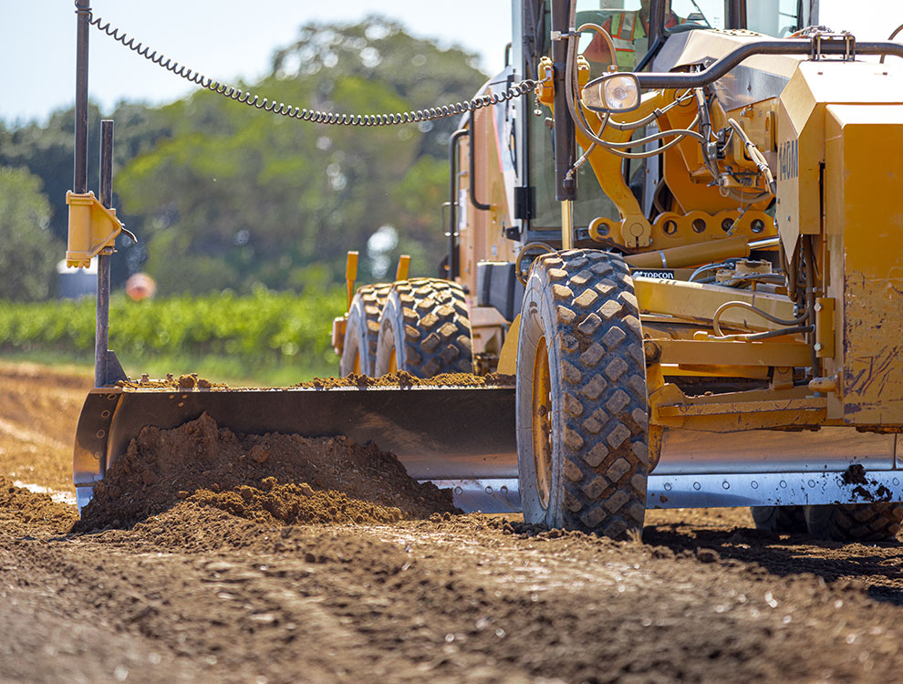 MC-Max Grader peut s'adapter aux besoins de votre chantier