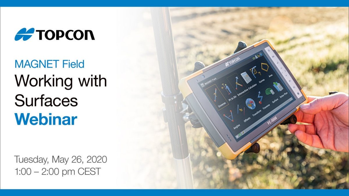 Webinar MAGNET Field surfaces