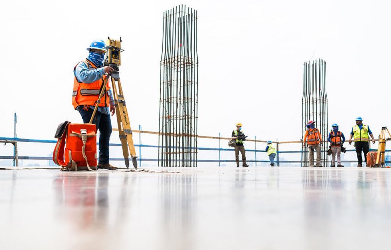 Layout technologies for building construction