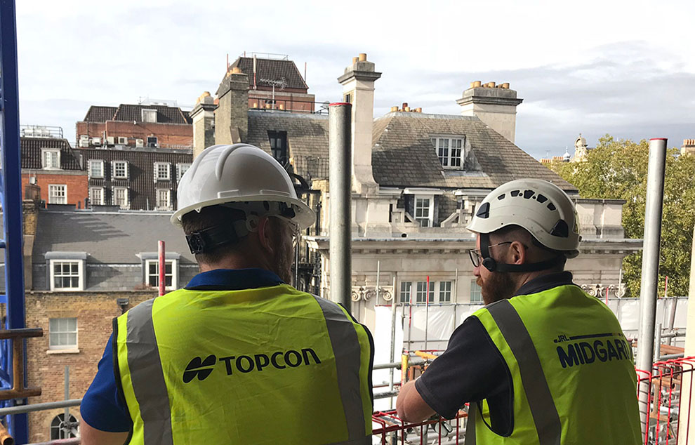 Layout technologies for building construction