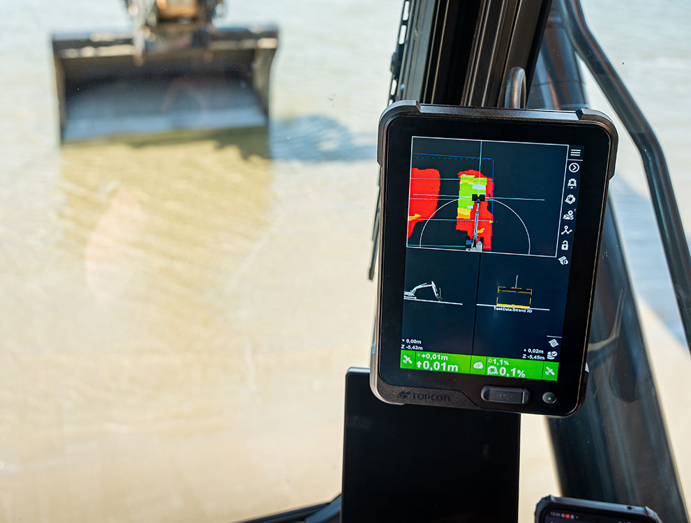 MC-Max Excavator can be adapted to your project requirements