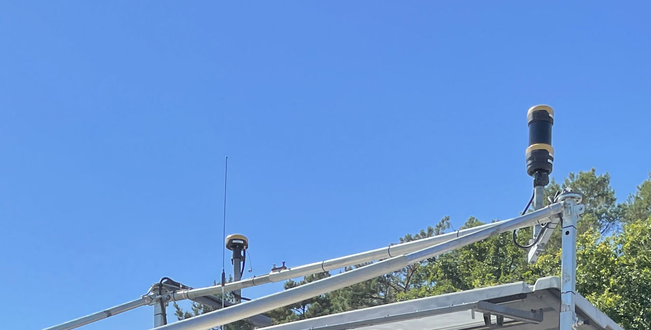 Machine control sensors for earthworks and road construction