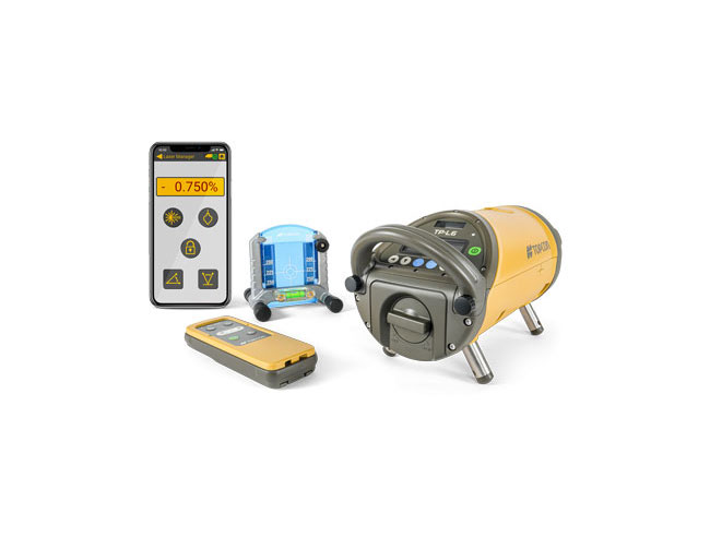 Pipe lasers for aligning water, sewage, and utility lines.