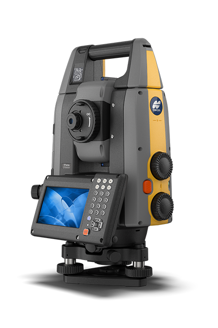Robotic total stations measure distances and angles for a variety of ...