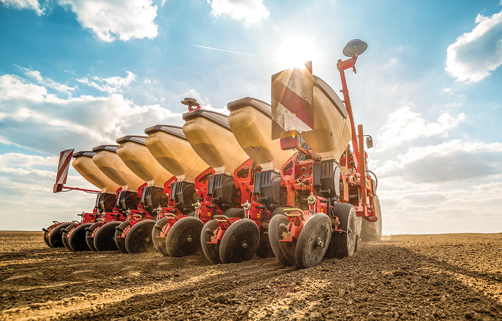 Seeding and planting