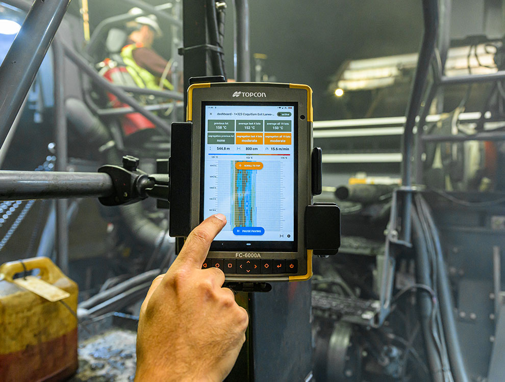 Asphalt paver automation systems for 2D and 3D paving projects