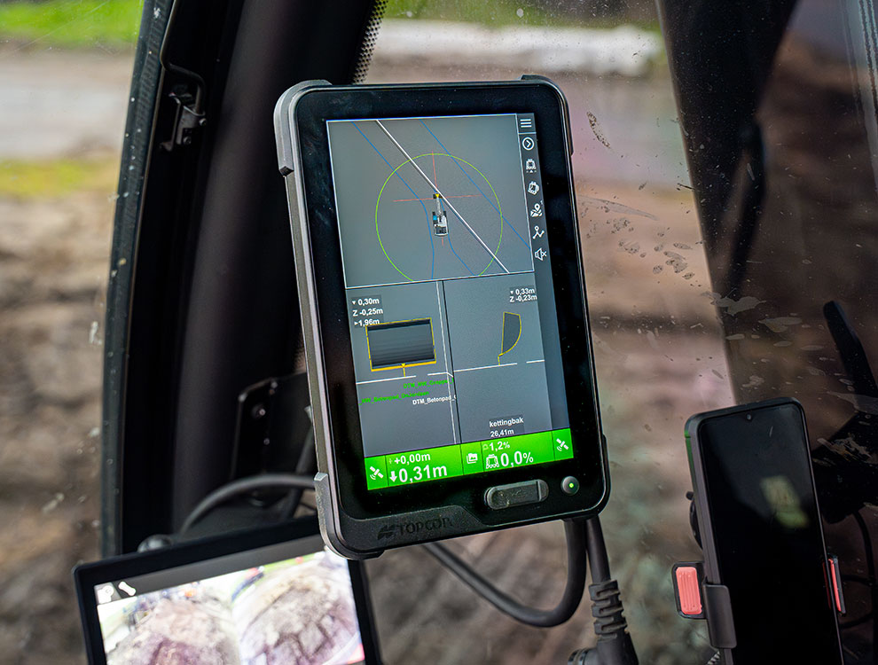 MC-Max Excavator can be adapted to your project requirements